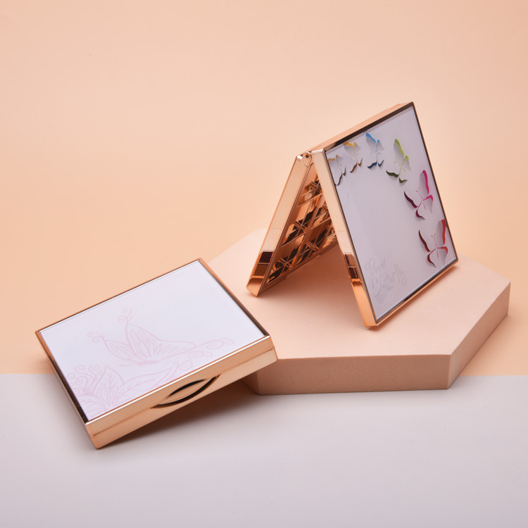 9 Color Eyeshadow Compact Case Palette, Eyeshadow Compact Makeup Case ...